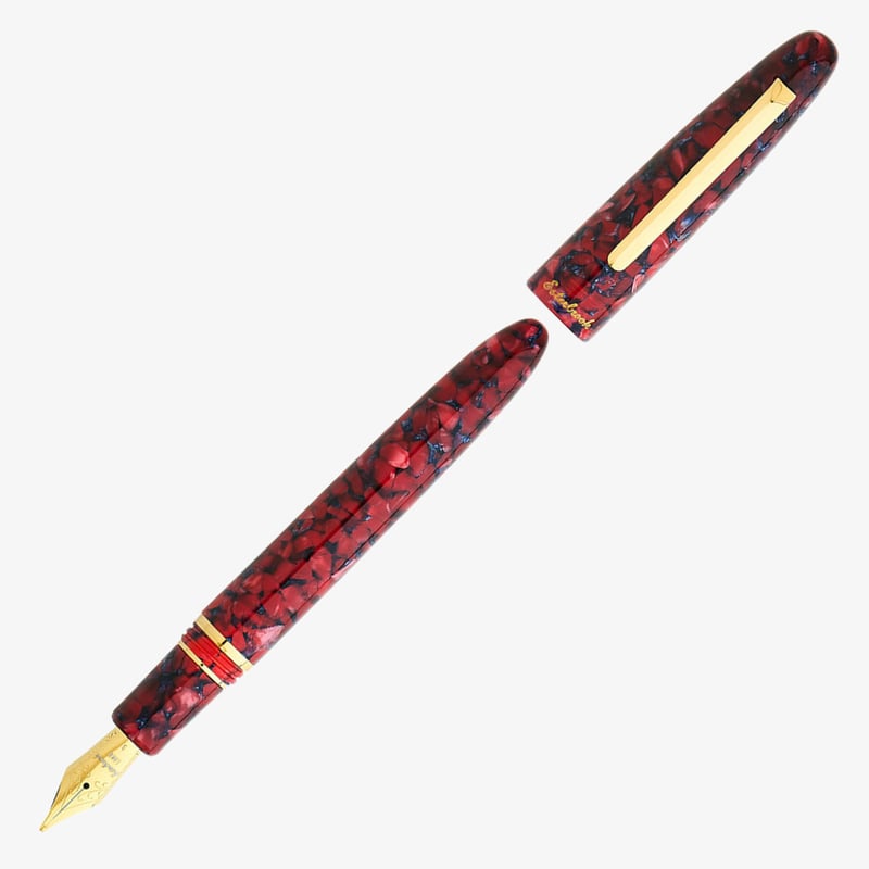 Esterbrook Estie Fountain Pen - Scarlet Gold Trim - The Online Pen Company
