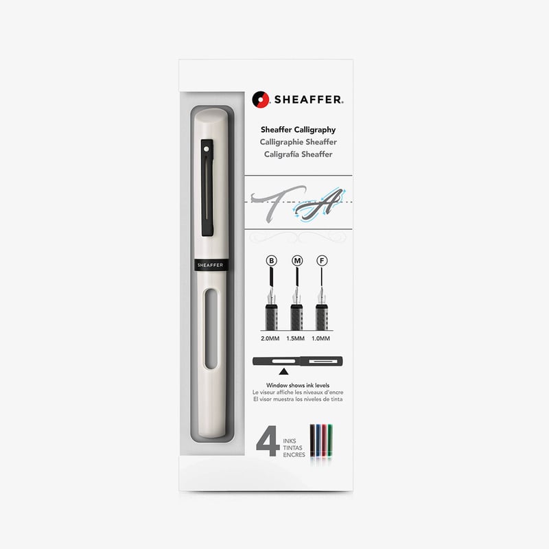 Sheaffer Mini Calligraphy Kit - White - The Online Pen Company