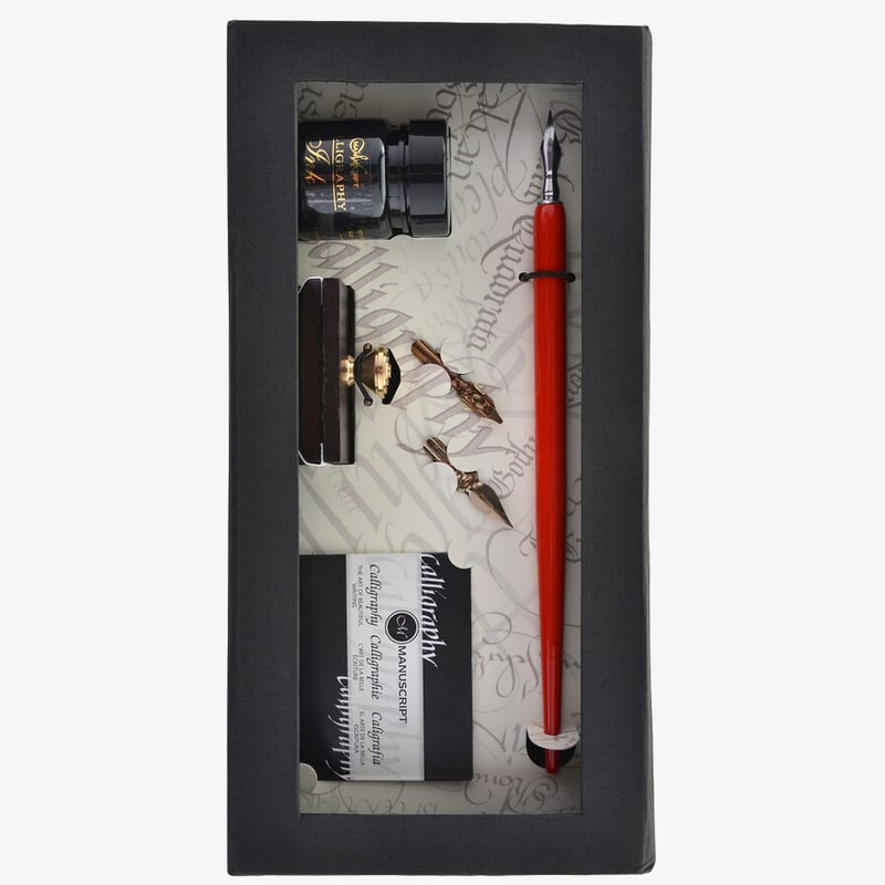 Manuscript Art of Writing Pen & Roller Blotter Set