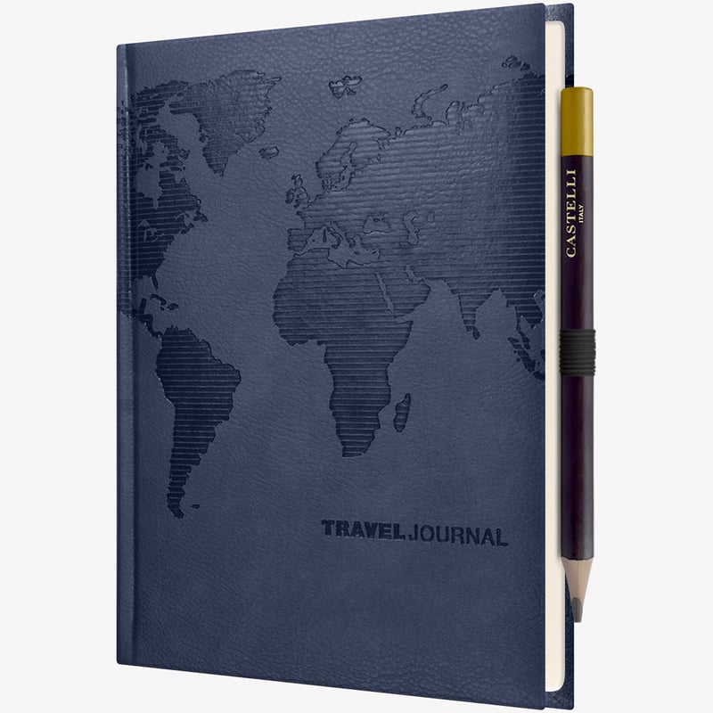 Castelli World Travel Journal - Ruled - Royal Blue | U68/24W-380 | The ...