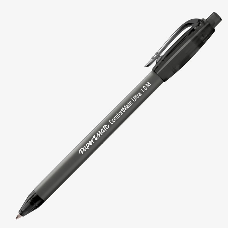 Papermate Comfortmate Ultra Retractable Ballpoint Pen | Comfortmate ...